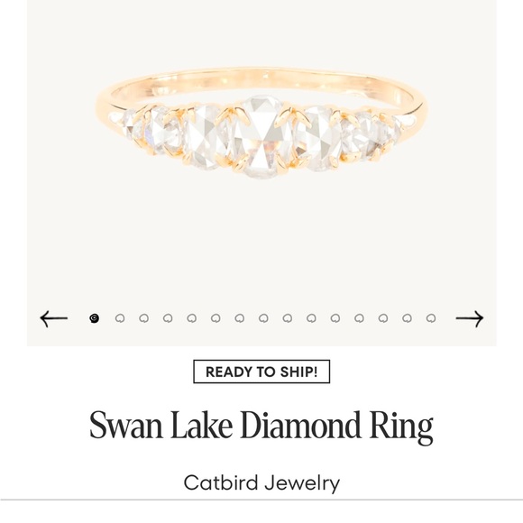 Catbird | Jewelry | Catbird Swan Lake Ring | Poshmark